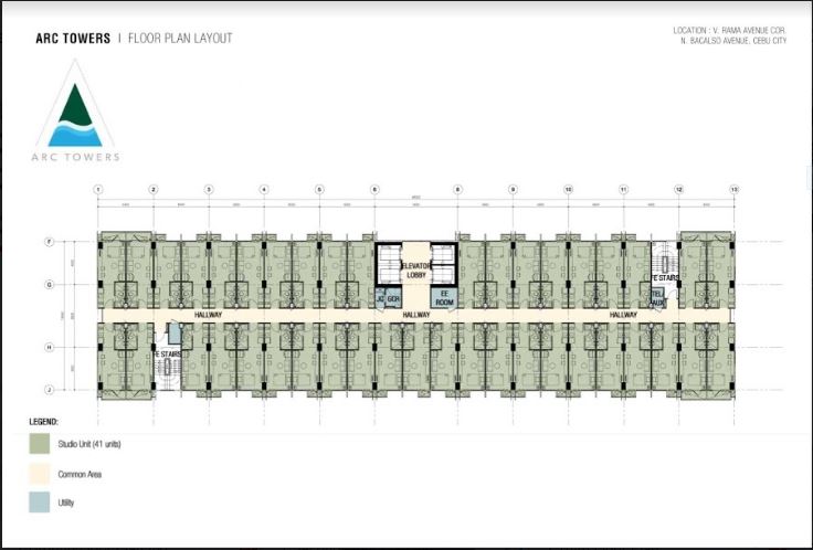 Arc Towers Condominium in N Bacalso Avenue corner V Rama Avenue, Cebu ...